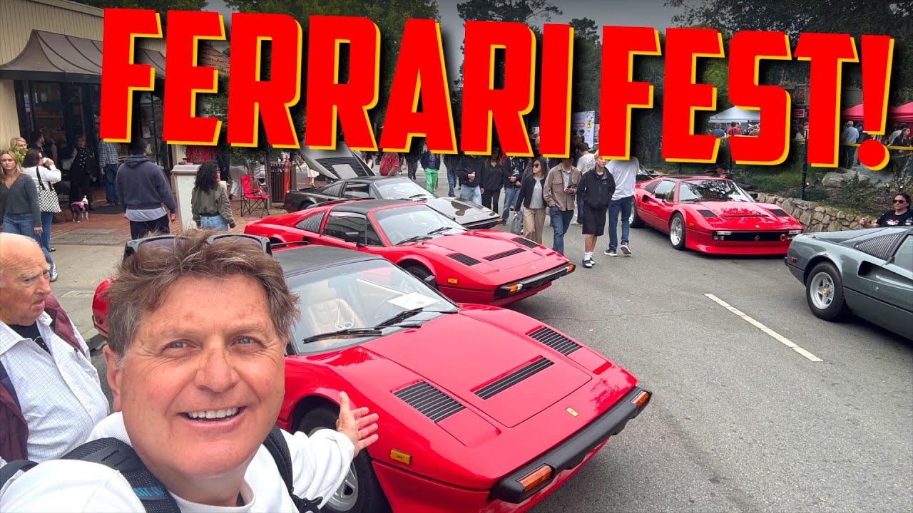 All Ferraris All The Time: 2025 Monterey Car Week Goes Rosso Corsa ...