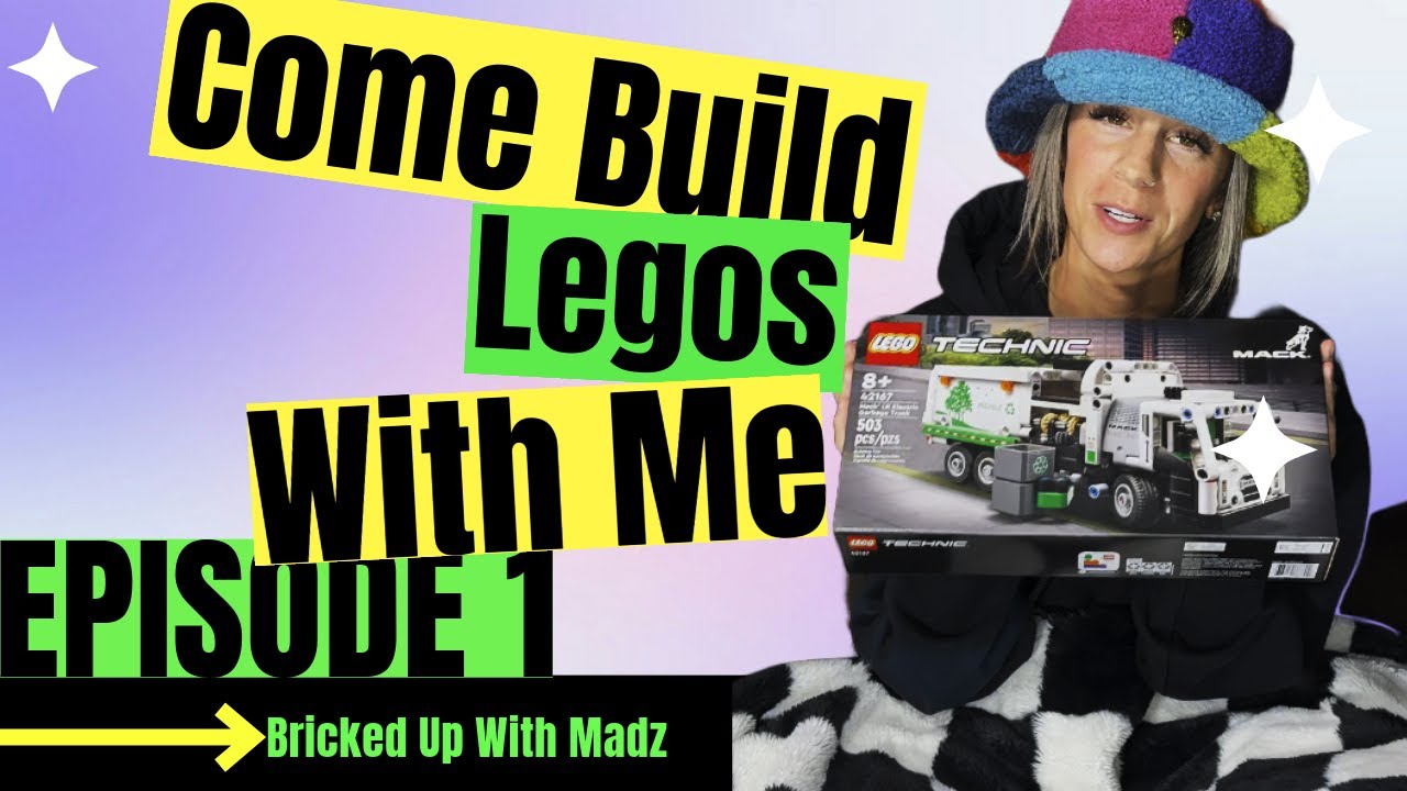 Come Build Legos With Me! Episode 1 of the Trash Truck - YouTube