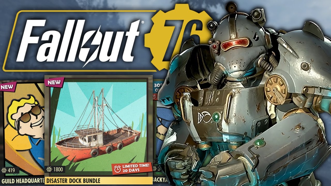 Disaster Dock Bundle Showcase + Weekly Offers | Fallout 76 - YouTube