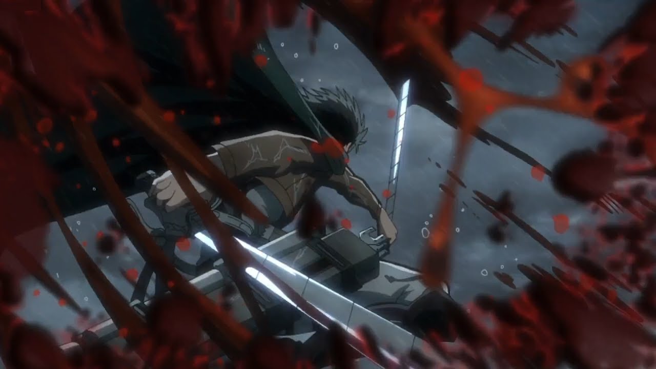 Levi Sees All His Friends Dead (Bloody Levi) ENGLISH DUB - YouTube