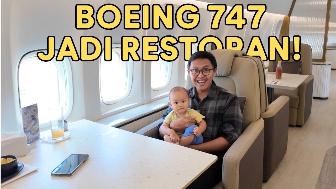 BOEING 747 PRIVATE JET STEAK RESTAURANT? - YouTube