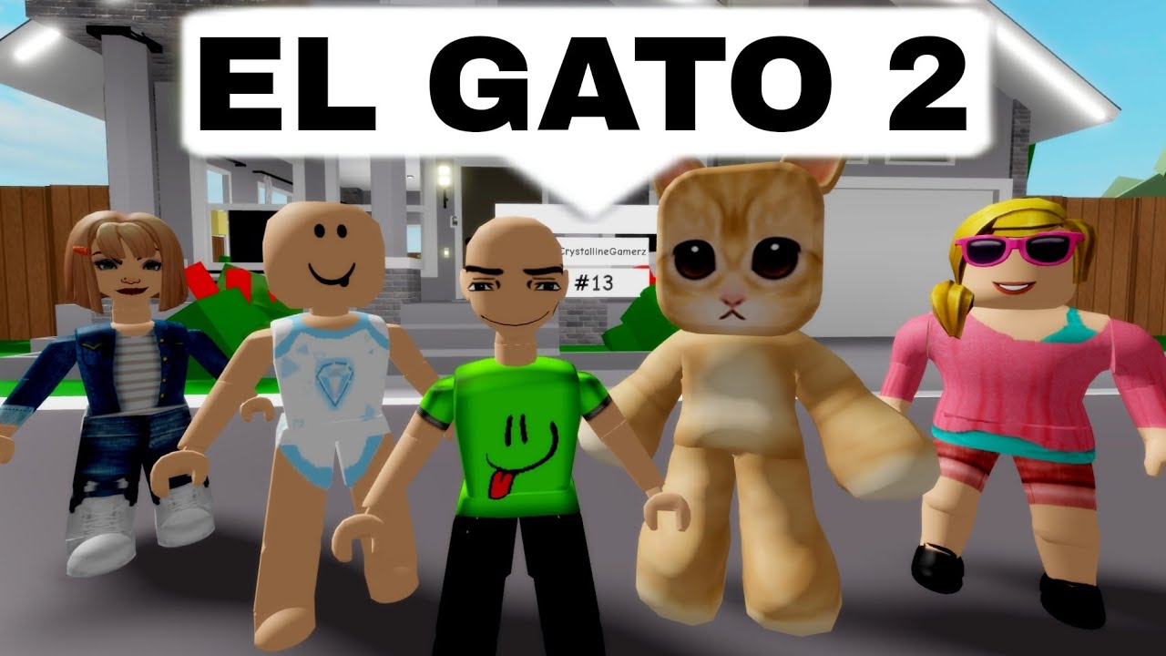 THE CAT (EL GATO) PART 2 | Funny Roblox Moments | Brookhaven 🏡RP - YouTube