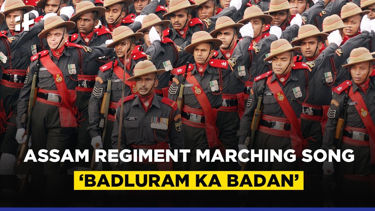 Assam Regiment Marching Song: Badluram Ka Badan - YouTube