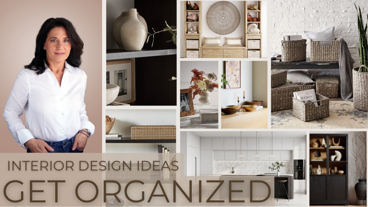 Interior Design Ideas to Get Organized - YouTube