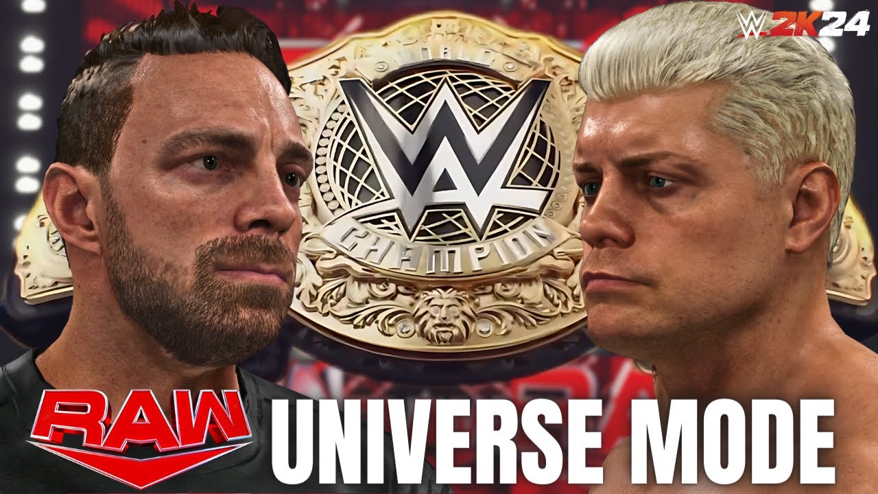 WWE 2K24 RAW Universe Mode Ep. 12 - "World Heavyweight Championship ...