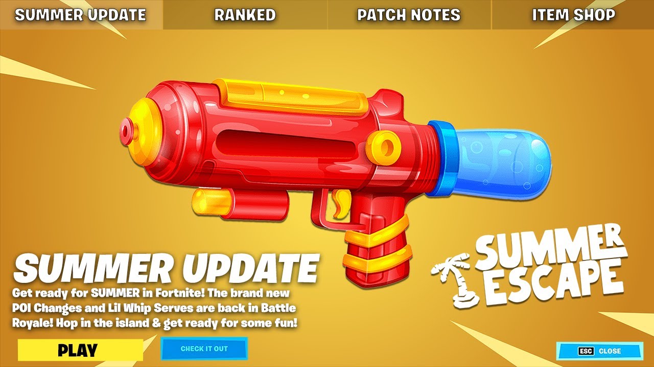 🔴 New FORTNITE *SUMMER* EVENT UPDATE! - YouTube