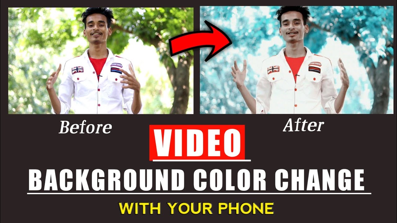 Change Video Background Color | How to Video Color Grading Like ...