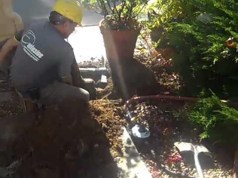 Verizon Installation of FIOS Fiber Optic Cable - YouTube