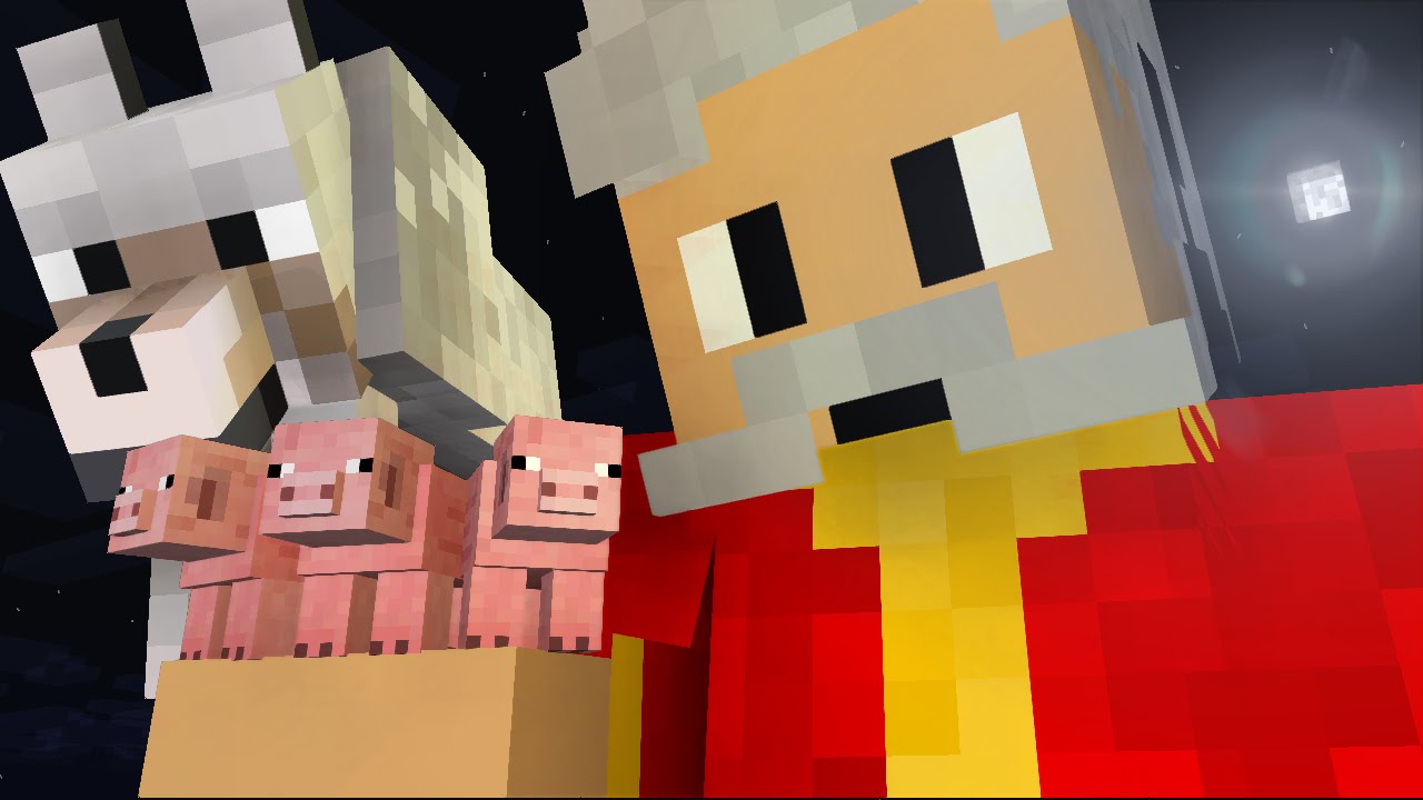 Minecraft Story Time - The Three Little Pigs - YouTube