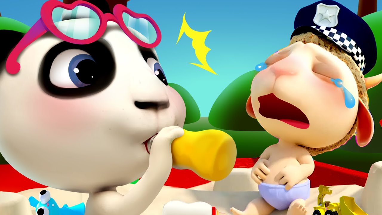 Little Cop and Baby Panda Play | Songs for Children + More Nursery ...