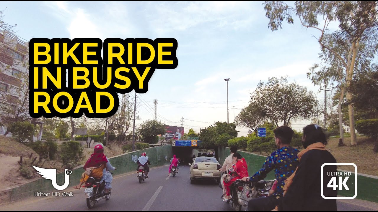 🇵🇰 Lahore Ride on Busy Road l Exploring Colorful Daily Life Tour 4K ...