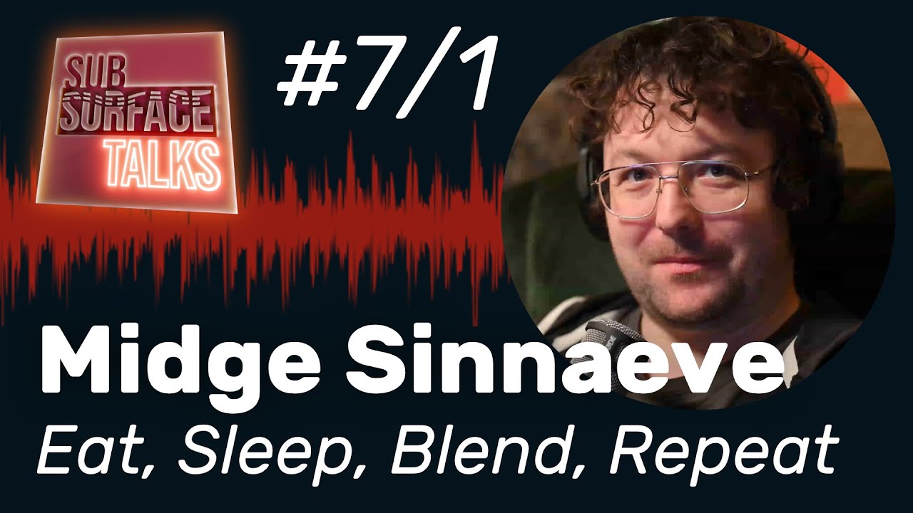 ''Eat, Sleep, Blend, Repeat' with Midge Sinnaeve - Subsurface Talks podcast #7/1 - YouTube Music