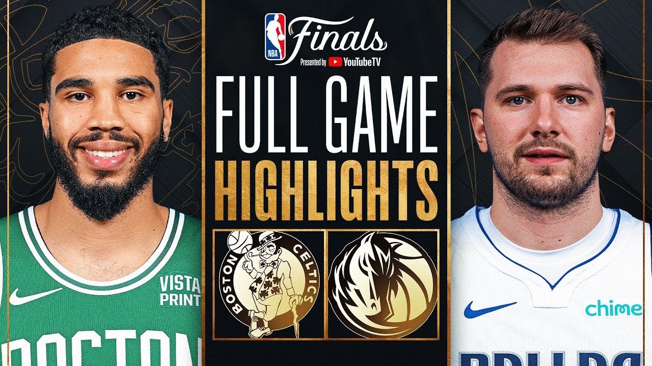 Boston Celtics vs. Dallas Mavericks Full Game Highlights | June 14 ...