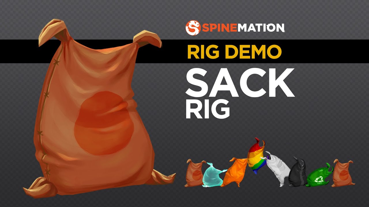 Spinemation - Sack Rig - Free rig for Spine - YouTube