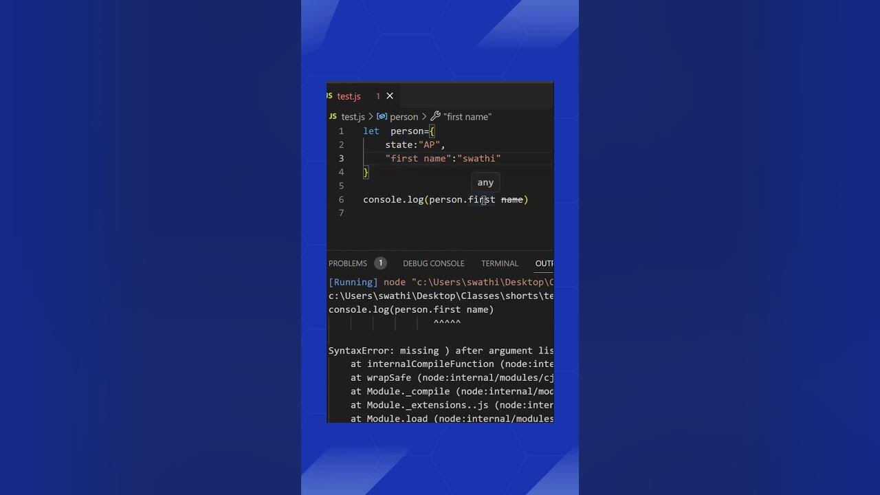 Objects In Javascript Objects In Telugu Javascript For Beginners