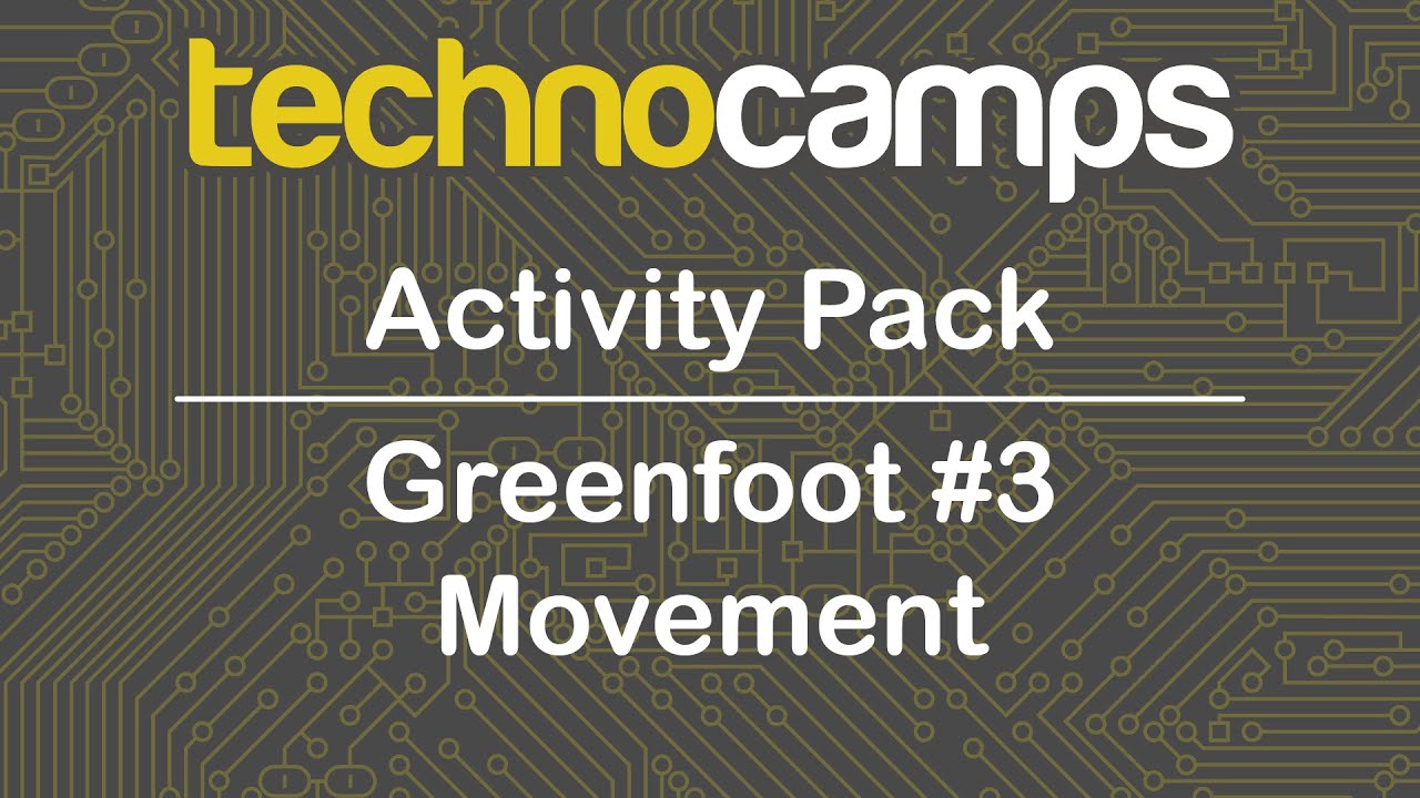 Greenfoot #3 - Movement - YouTube