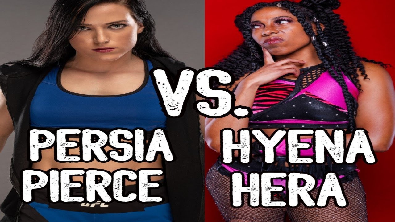 PERSIA PIERCE VS. HYENA HERA AT OSW WRESTLING - YouTube