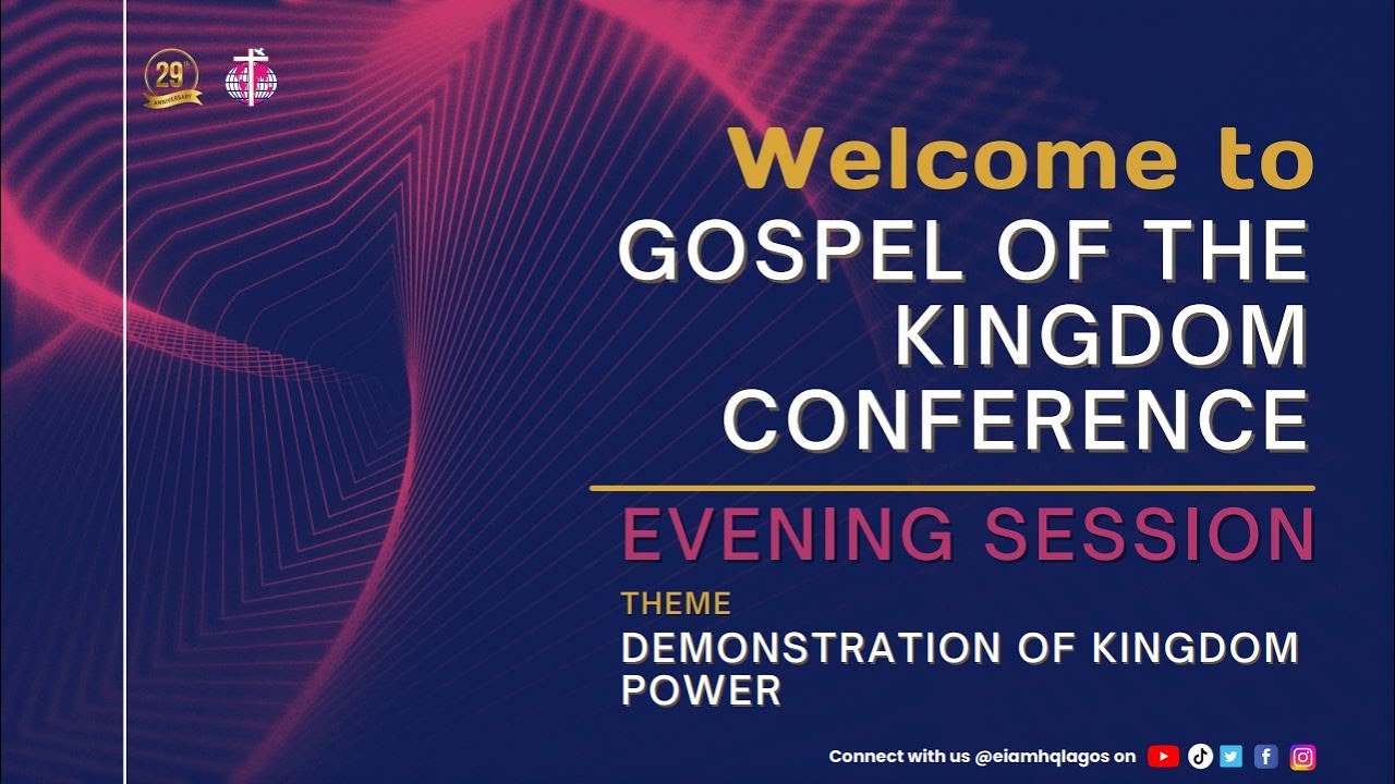 29TH ANNIVERSARY PROGRAMME- 11TH SEPTEMBER 2024 | GOSPEL OF THE KINGDOM ...