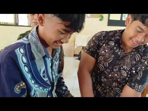 Proses pembuatan kursi donat XI A