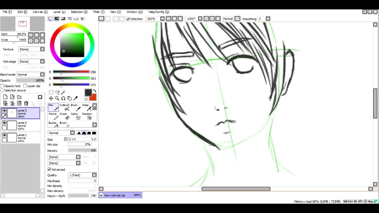 Drawing with Me Part 1- Line Art - YouTube