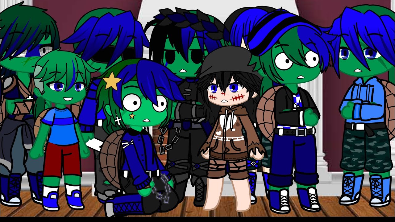 All Leo’s meet (TMNT Leo’s au) Gacha club - YouTube