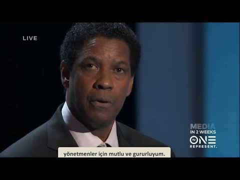 Denzel Washington'dan İlham Verici Muhteşem Konuşma(Türkçe Altyazılı)
