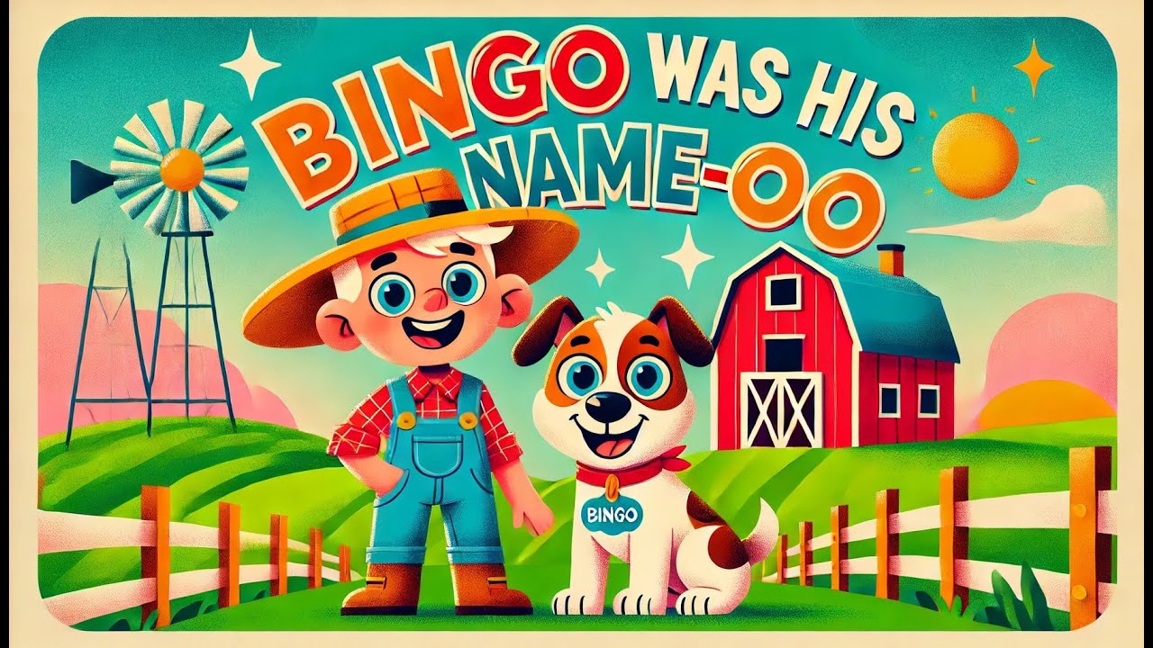 Bingo Was His Name-O | Nursery Rhymes for Babies & Kids Songs - YouTube