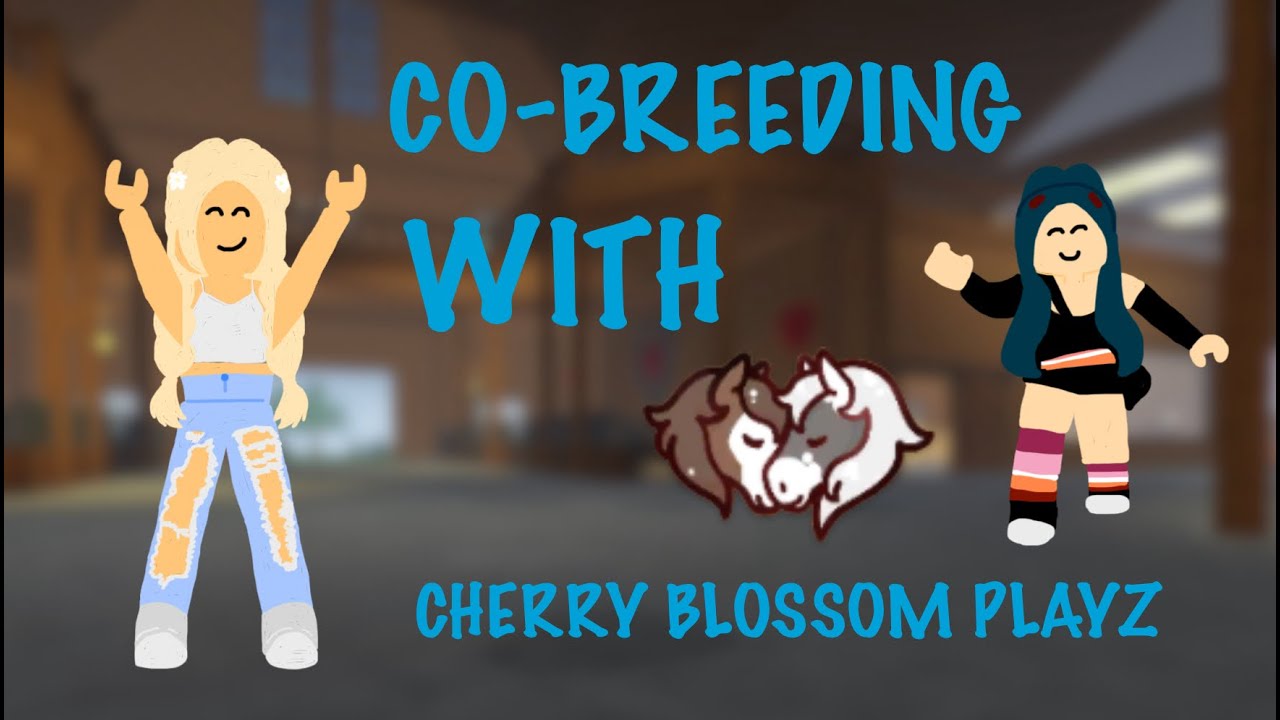 CO-BREEDING WITH @Cherry_fox_ ! | Wild Horse Islands | Roblox - YouTube
