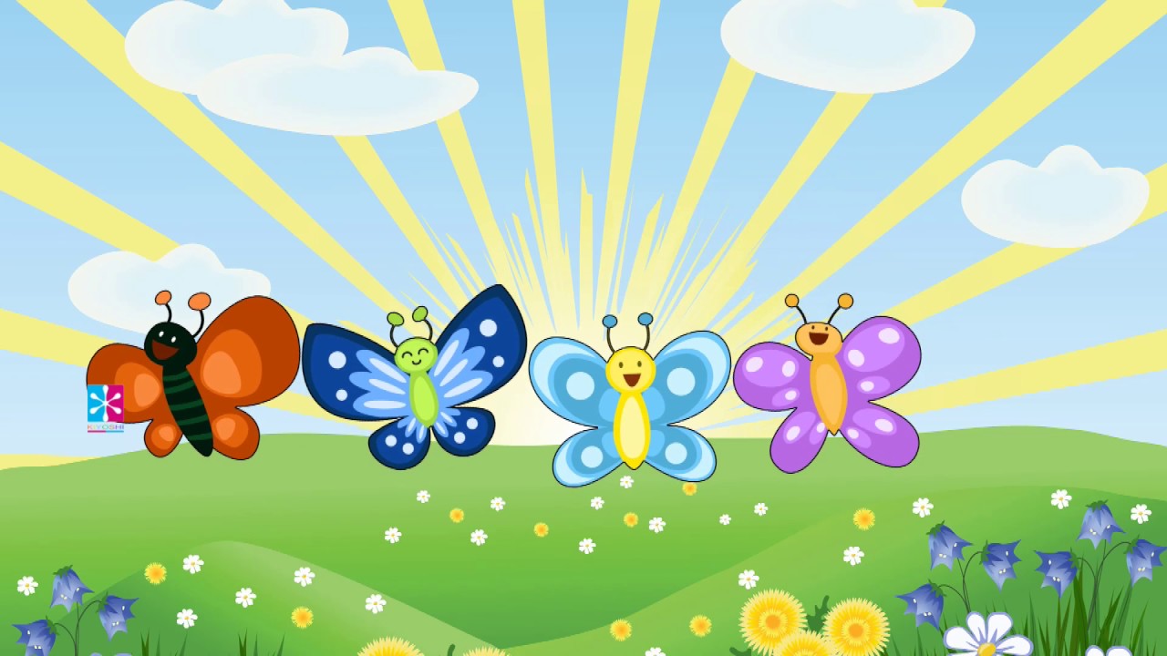 Butterfly Finger Family Song | Cartoon Finger Family | Spanish Nursery ...