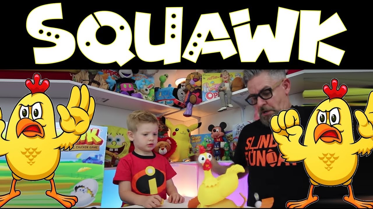HOW TO PLAY SQUAWK !!! Fun game toy for kids, toddlers, and parents to ...