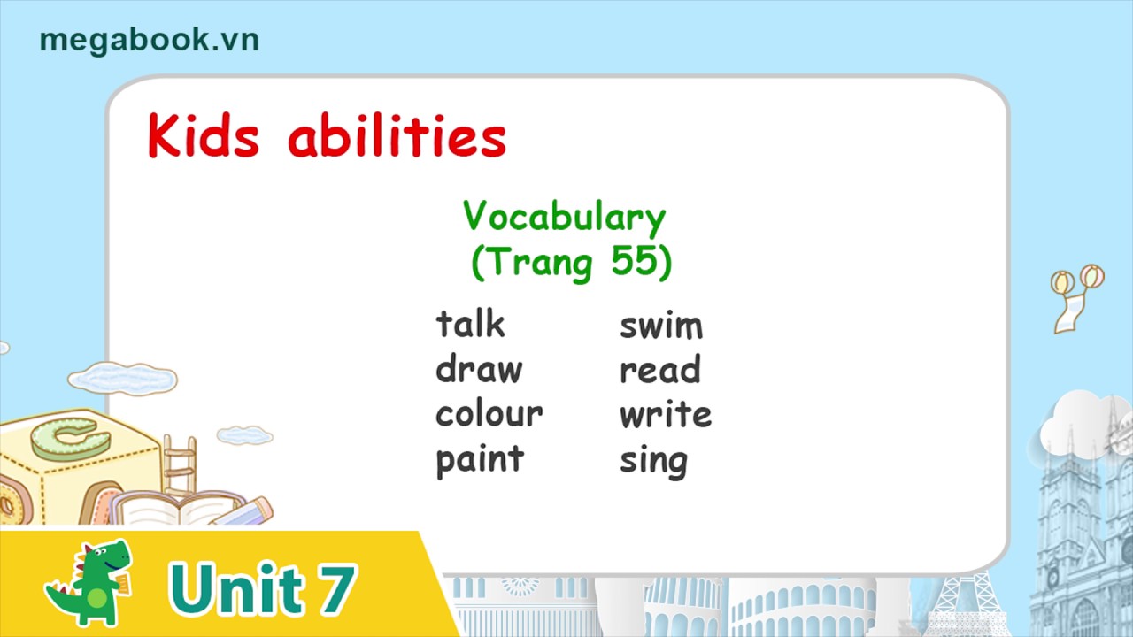 Grade 2 Unit 7 Vocabulary - YouTube