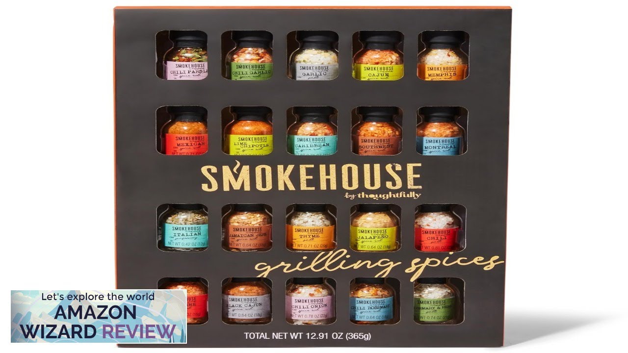 Smokehouse by Thoughtfully Gourmet Ultimate Grilling Spice Set Grill ...
