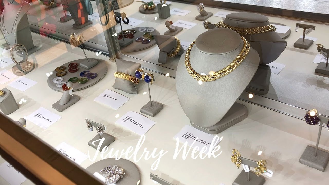 NYC Jewelry Week - Jewelry Events - YouTube