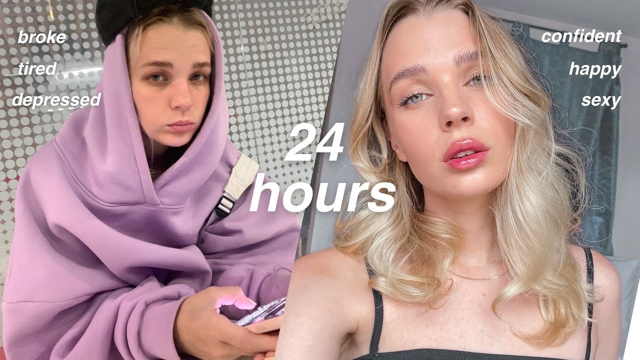 GLOW UP after depression extreme 24 hour glow up transformation - YouTube