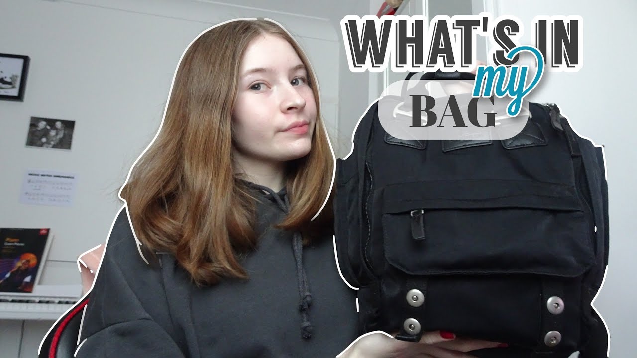 whats in my bag! SIXTH FORM EDITION - YouTube
