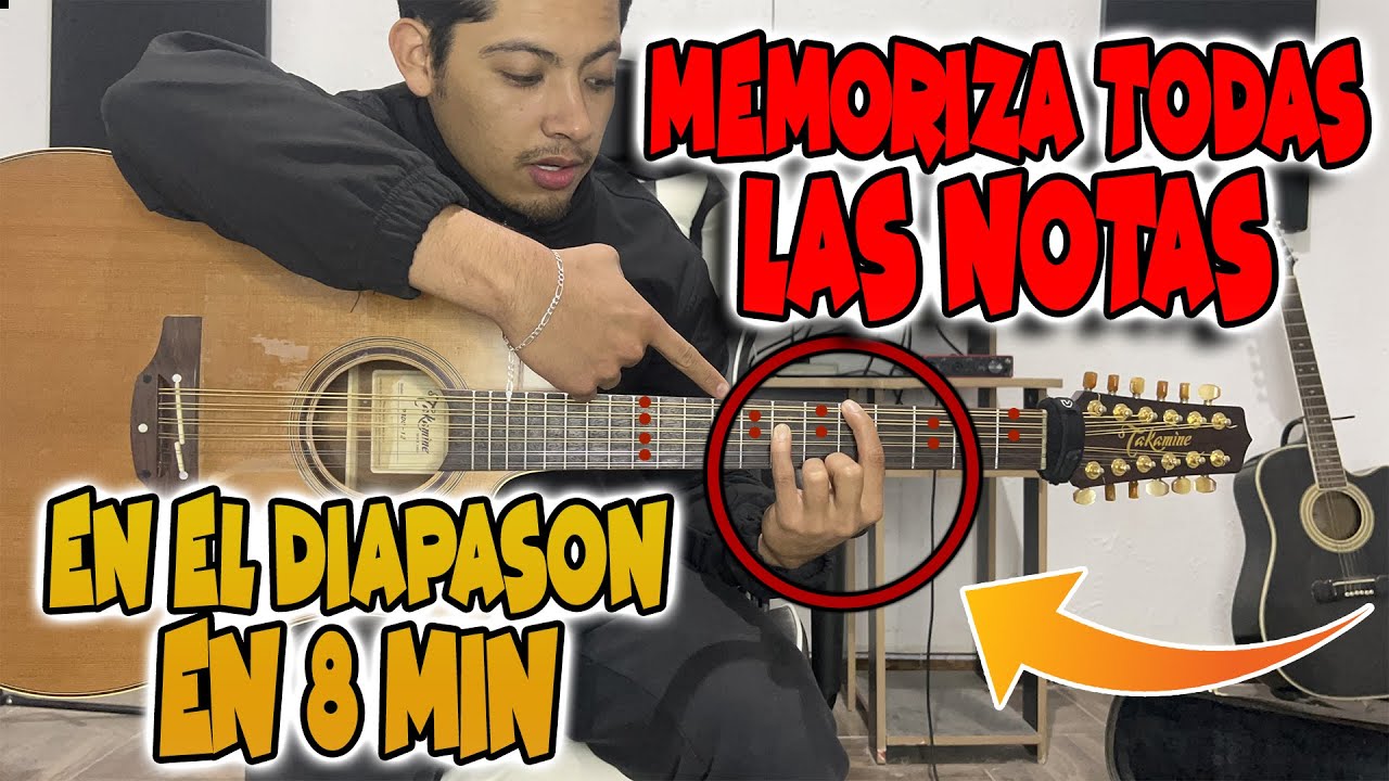 ¡MEMORIZA TODAS LAS NOTAS muy FACIL! - EN EL DIAPASON - TEORIA MUSICAL ...