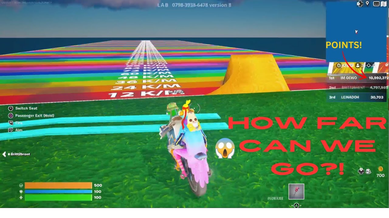 Fortnite Ultimate Ramp Jump! - YouTube