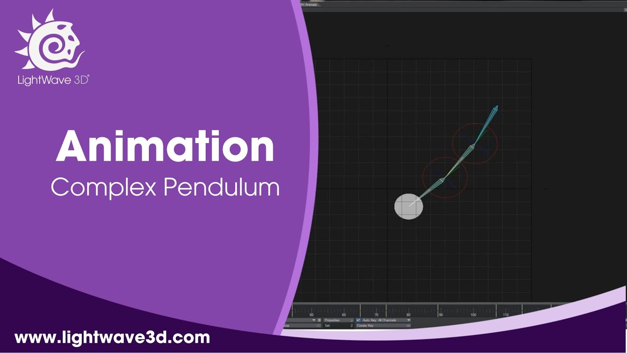 Lightwave 3D Complex Pendulum - YouTube