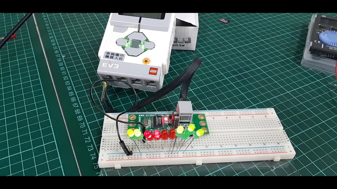 貝登堡輸出入開發板指令方塊 for EV3-G [OFDL EV3 Block Dev #1] - YouTube