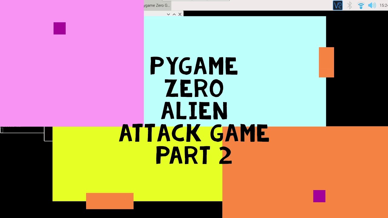 Pygame Zero Alien Attack Game Part 2 - YouTube