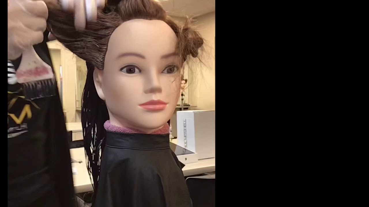 Paul Mitchell the School (hair color practice) - YouTube