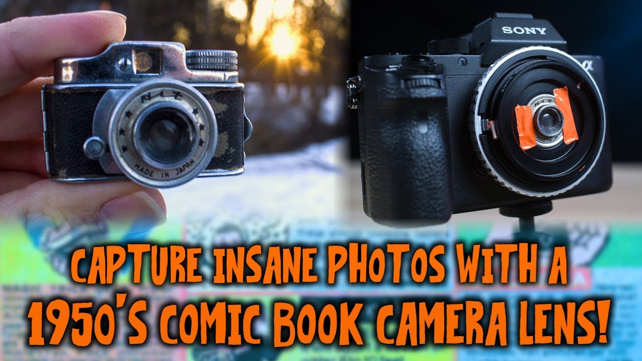 Capture Insane Photos with a 1950's Comic Book Camera Lens! - YouTube