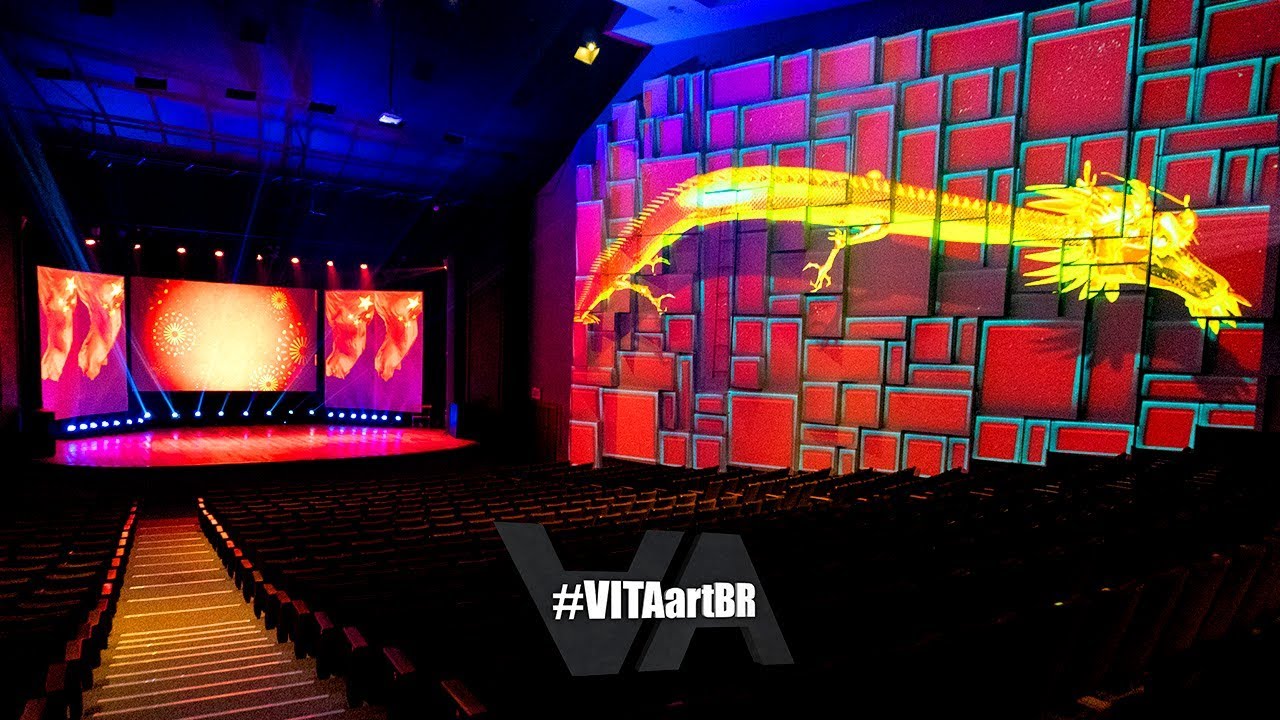 Video Mapping - Teatro SCAR - CONWEG 2019 - Revelação Premio - YouTube