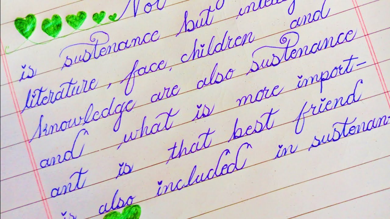 cursive english writing with pen/cursive english writing practice - YouTube