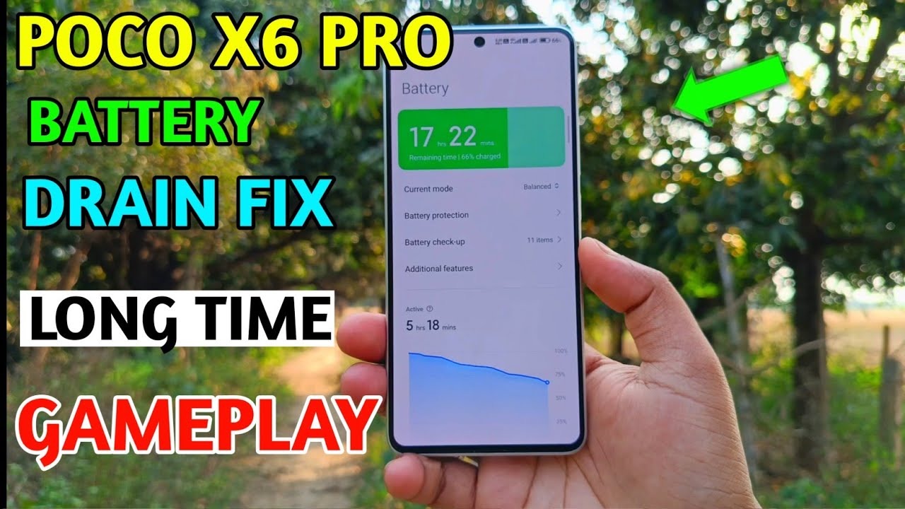 Poco X6 Pro HyperOS 1.0.9.0 Battery Drain Issue Fix 🔥 - YouTube