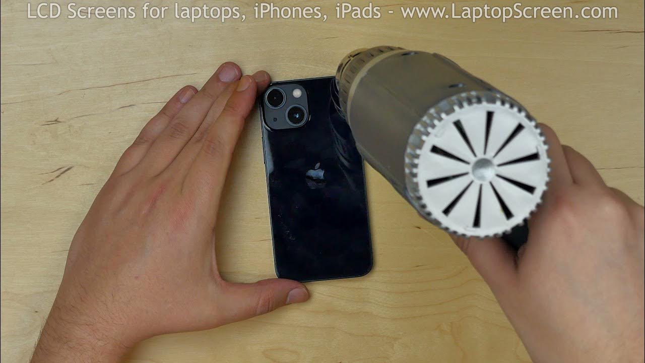 iPhone 13 mini screen replacement/digitizer glass and LCD re-installation instructions - YouTube