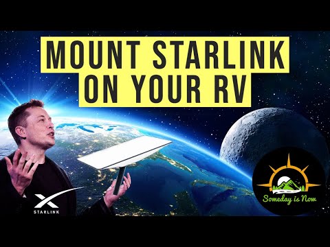 Mounting Starlink on your RV: The Right Way - YouTube
