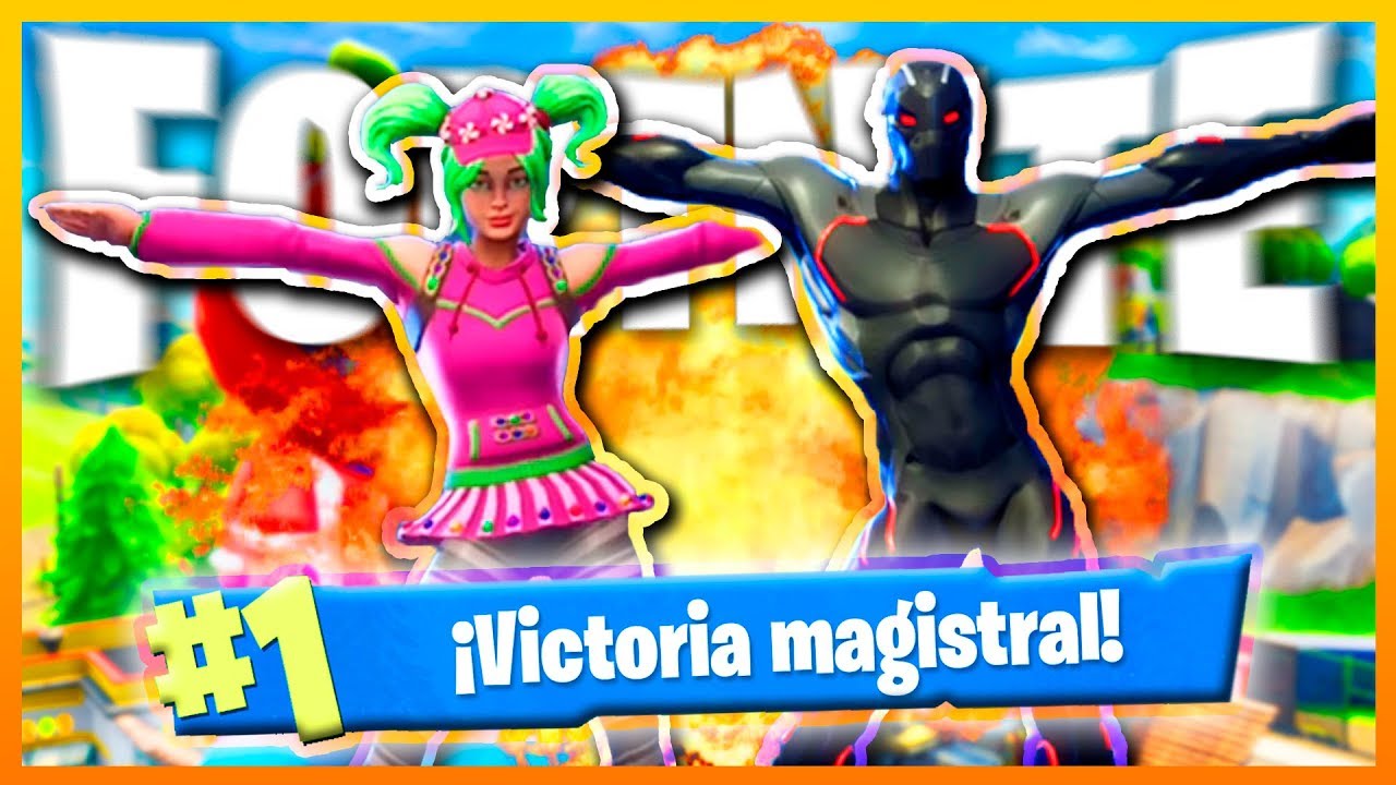MI PRIMERA VICTORIA MAGISTRAL CON POPIPLAYS | FORTNITE | GAMEPLAY ...