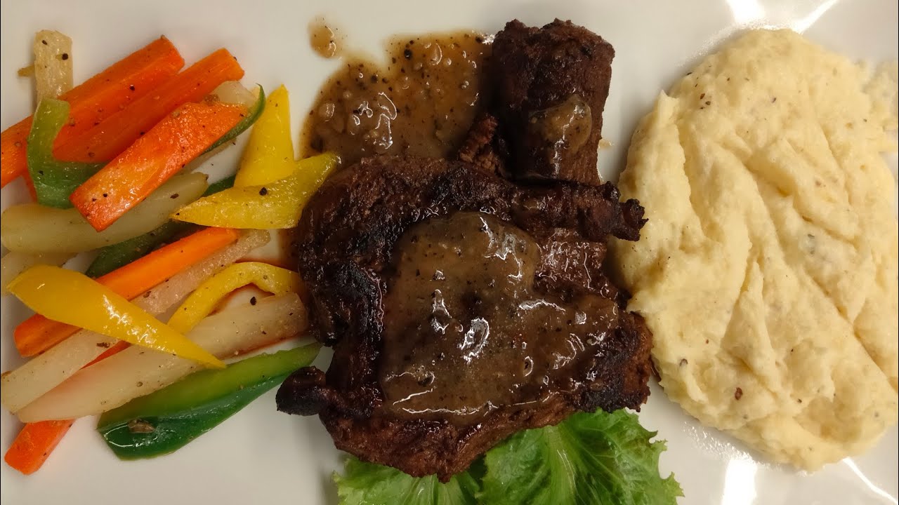 How to cook perfect "well done" steak -step by step // chef in Khulna ...