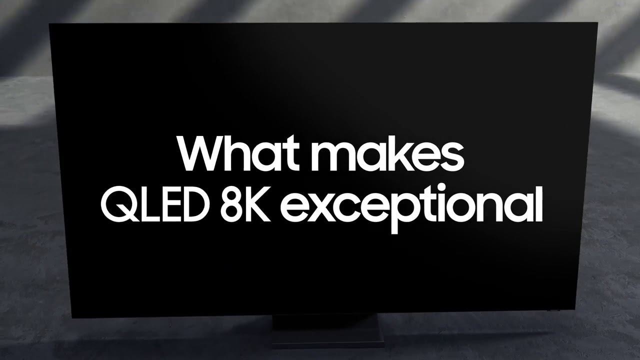 The Power Of Real 8K Resolution - Samsung 8K QLED 2020 - YouTube